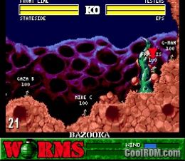 Worms (Europe) ROM Download for Sega Genesis - CoolROM.com